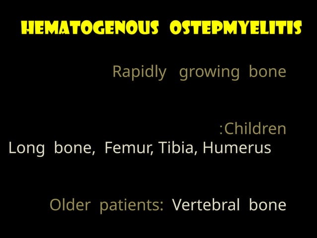 Acute hematogenous osteomylitis ttt and complications.pptx