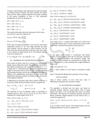 Hamming net based Low Complexity Successive Cancellation Polar Decoder | PDF