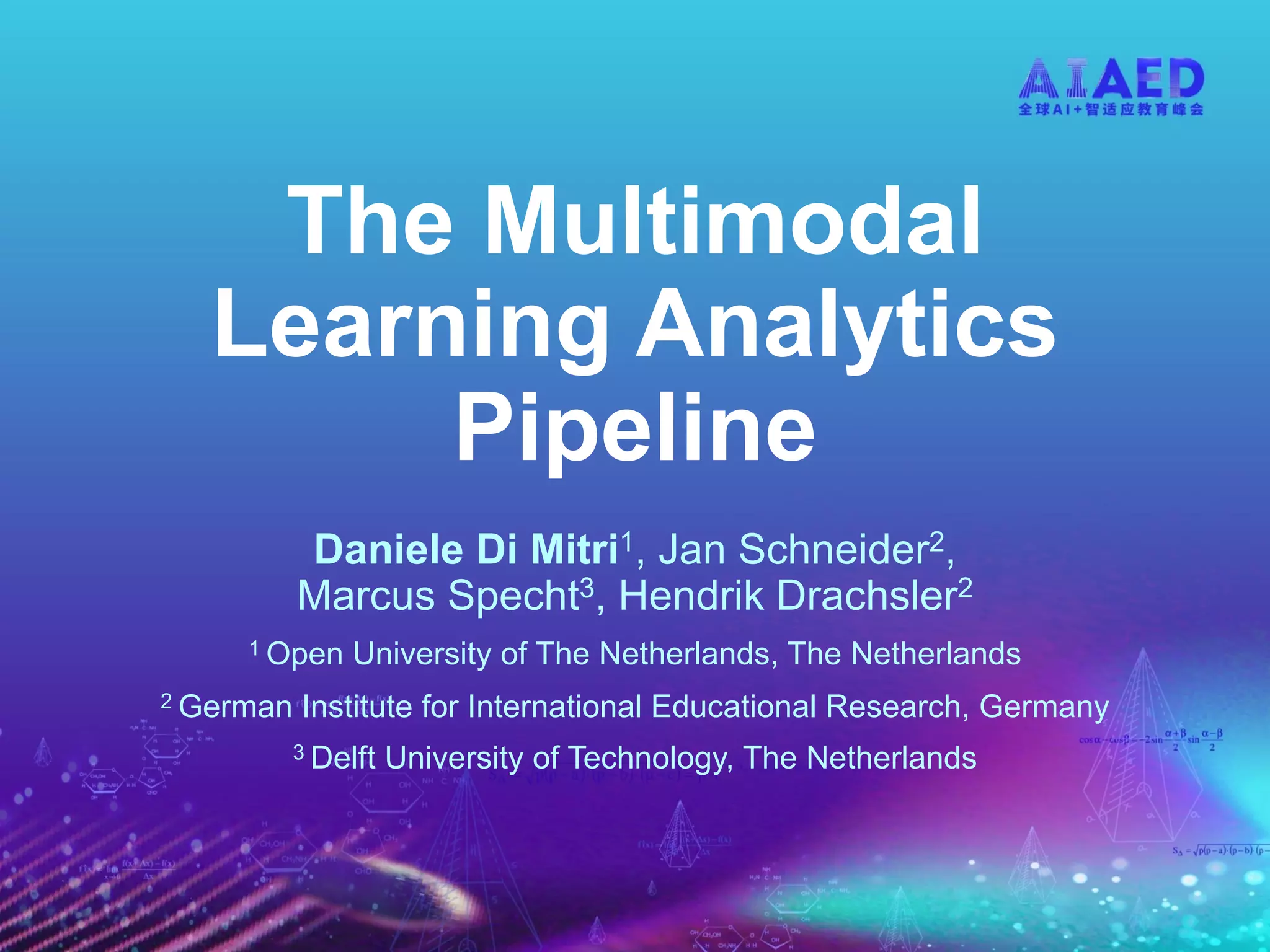 The Multimodal Learning Analytics Pipeline | PPT