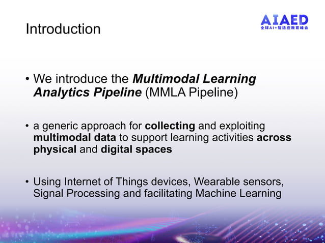The Multimodal Learning Analytics Pipeline | PPT