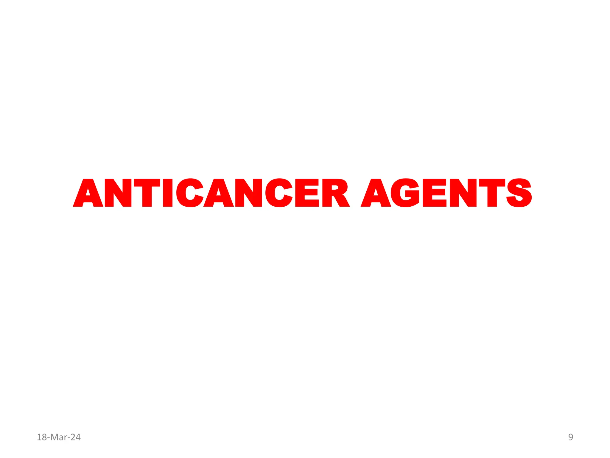 33- ANTICANCER.pptx pharmacology for students | PPTX