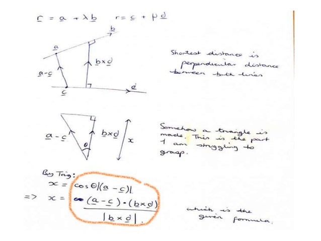 3 3-D Geometry - Skew lines & Shortest Distance.pptx | Physics | Science