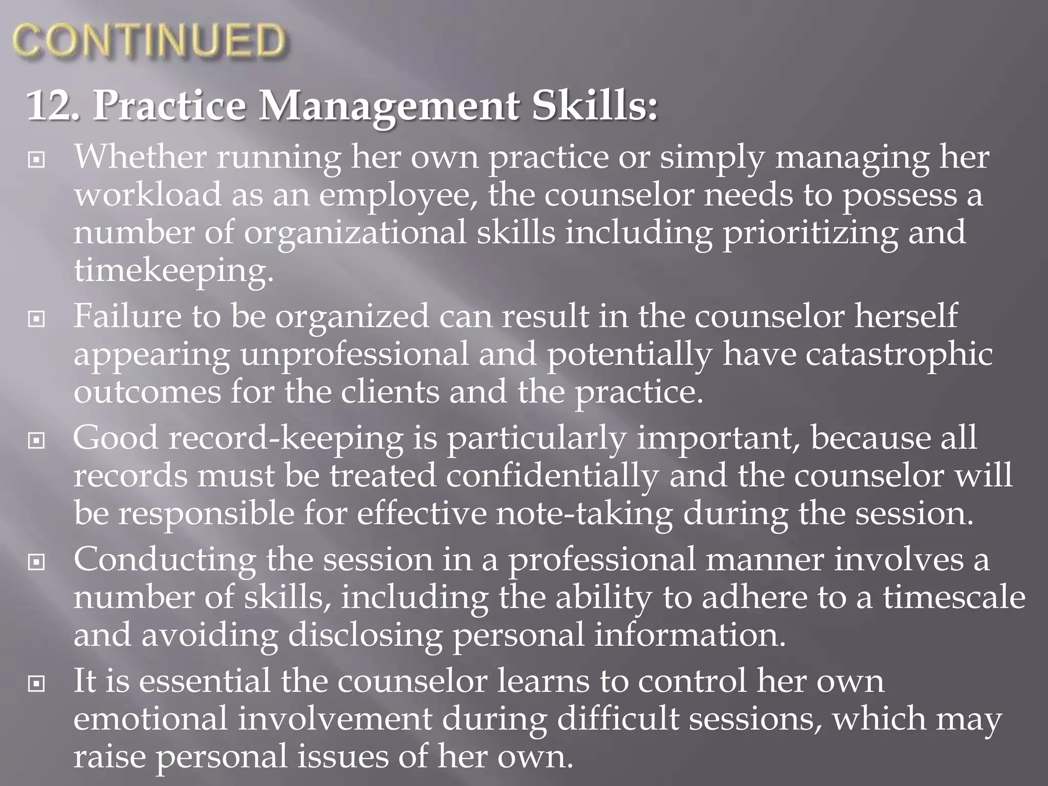 Qualities of Counselor | PPTX