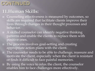 Qualities of Counselor | PPTX