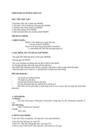 33 nhiem-khuan-duong-sinh-san | PDF