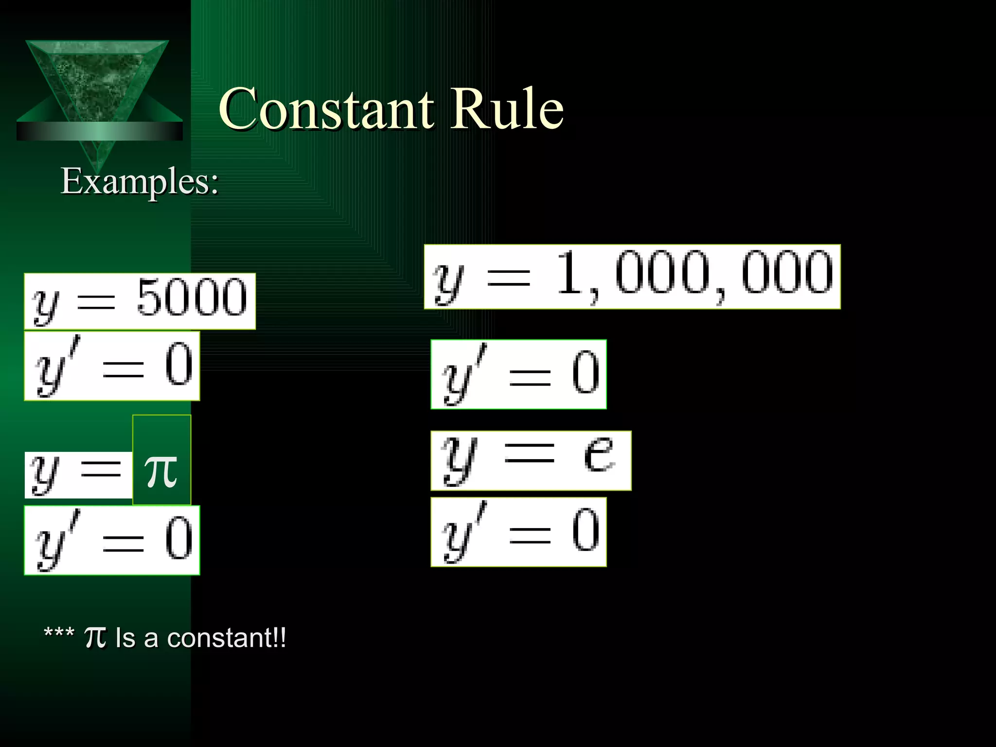 3.3 Rules For Differentiation | PPT