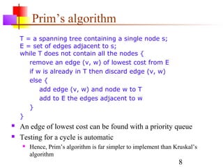 33 spanning-trees | PPT