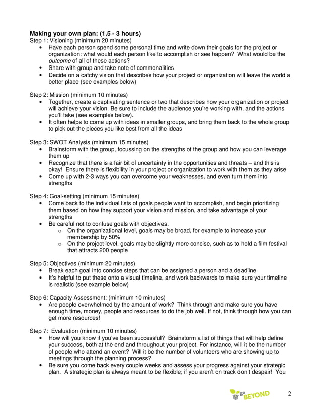 33. Strategic Planning Workshop, Cd 2 | PDF