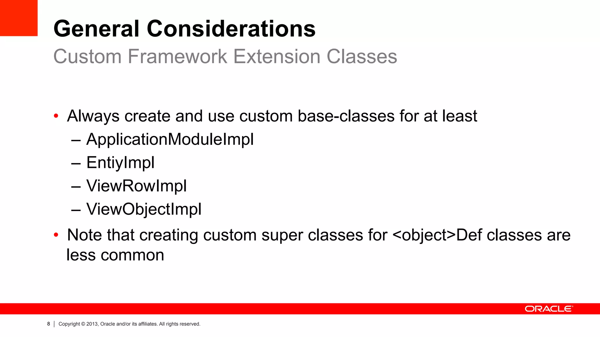 Oracle Adf Architecture Tv Development Programming Best Practices Ppt
