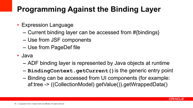 Oracle ADF Architecture TV - Development - Programming Best Practices | PDF | Programming ...