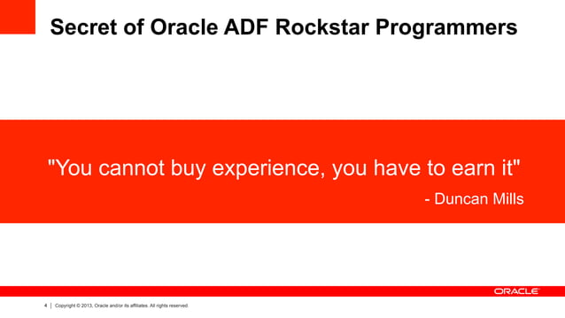 Oracle Adf Architecture Tv Development Programming Best Practices Ppt