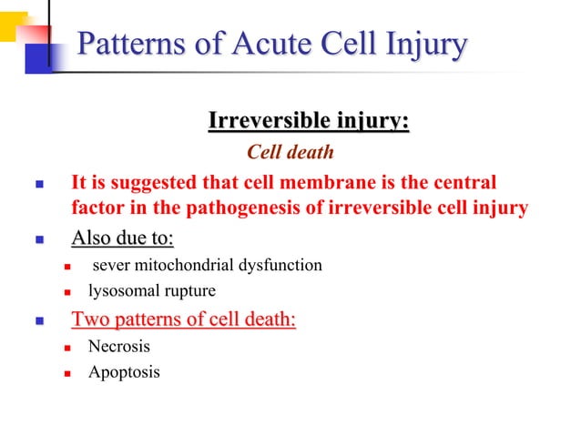 forms and morphology of cell injury | PPT
