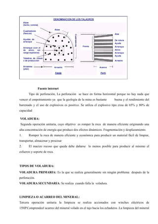 330017830 informe-de-la-mina-caudalosa-planeamiento | PDF