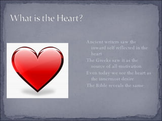 All About the Spiritual Heart | PPT