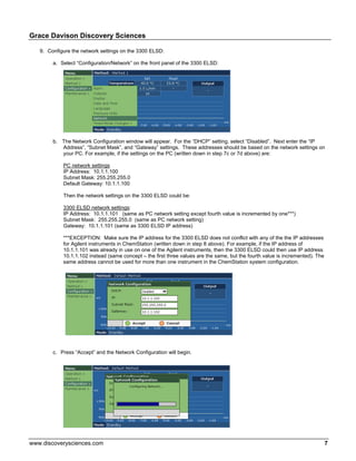 3300 elsd chem station driver instructions | PDF