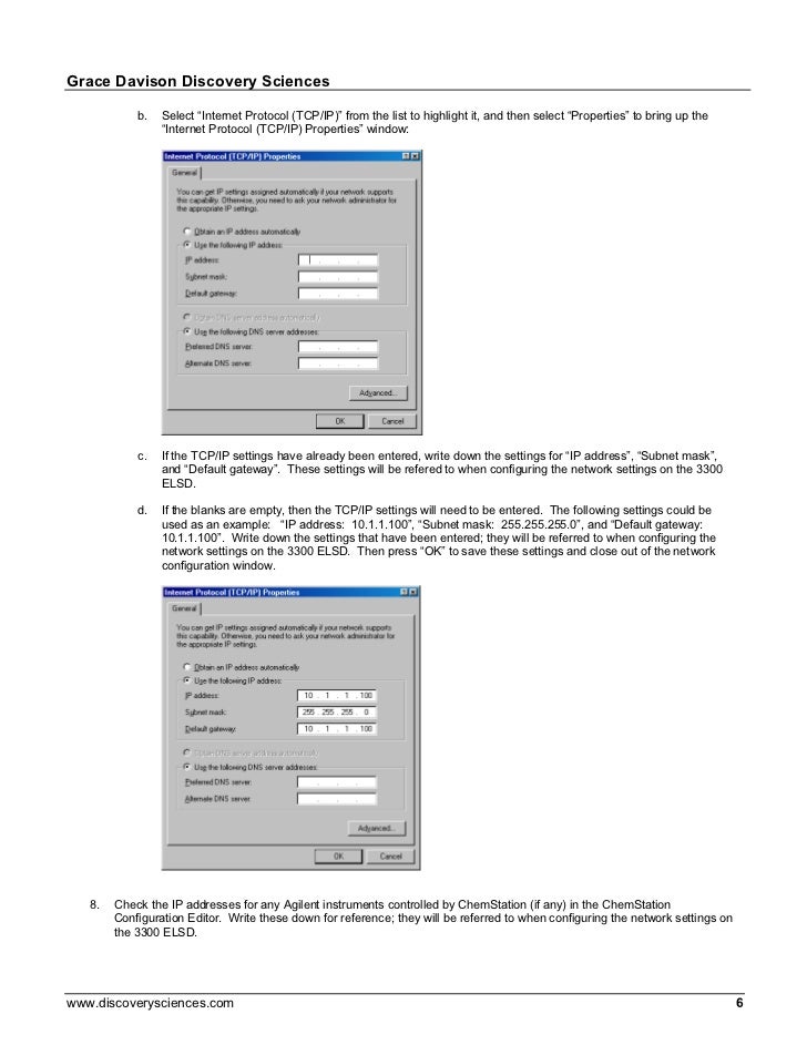 Agilent chemstation configuration - bucketpooter