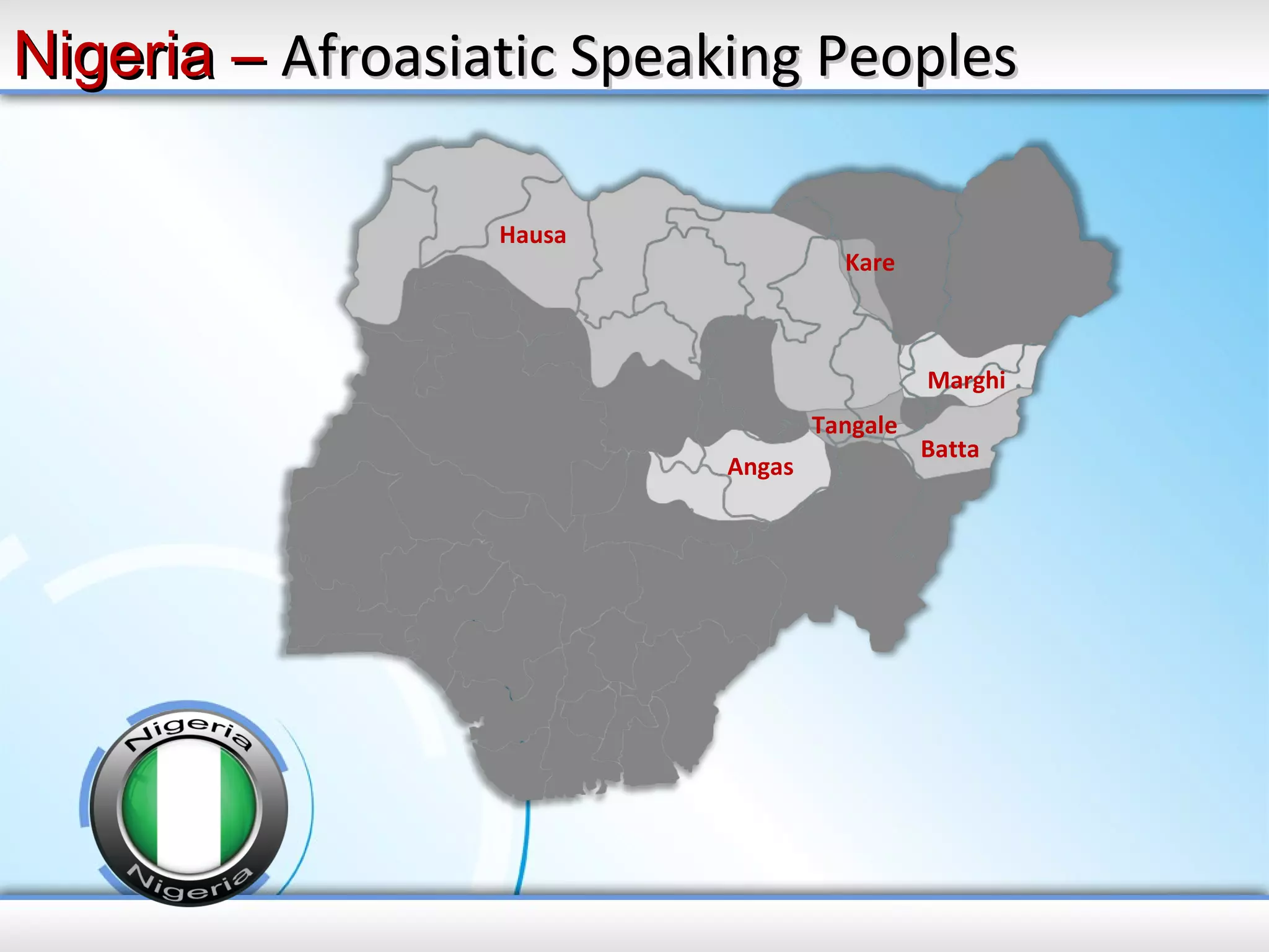 Nigeria States Powerpoint Map Templates | Nigeria Powerpoint Map ...