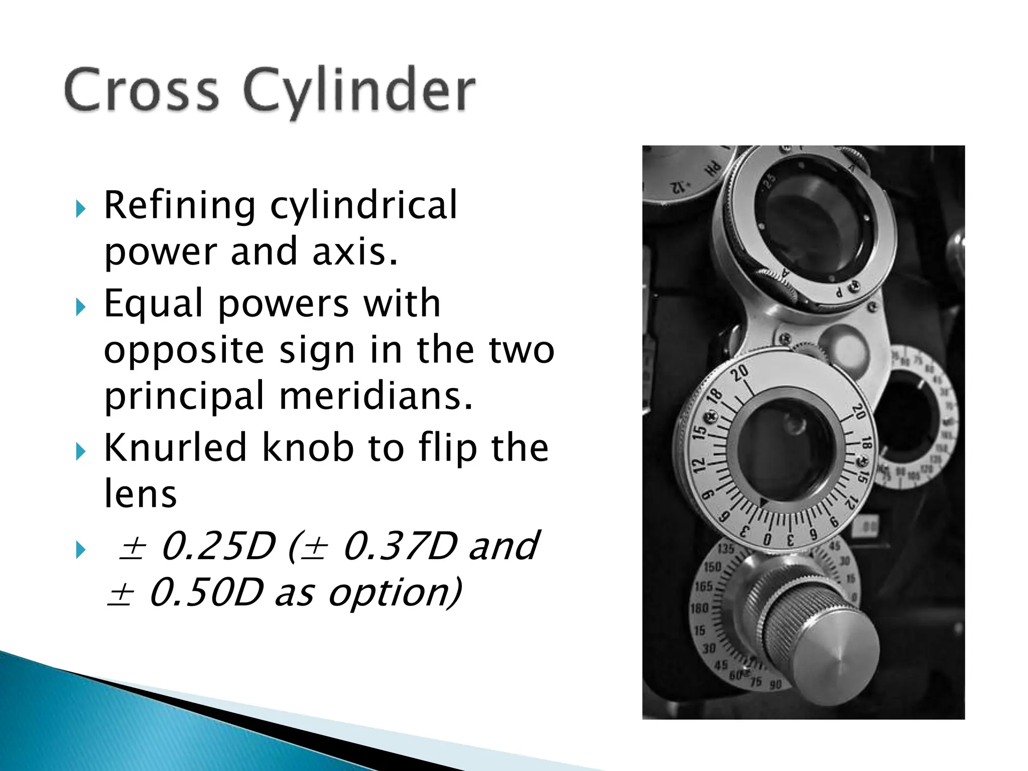 Phoropter; it’s definition, meaning and specifications | PPTX