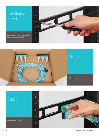 Cablesys Data Center Do It Yourself Cabling System Catalog | PDF