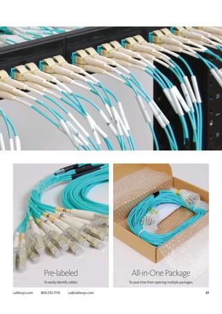 Cablesys Data Center Do It Yourself Cabling System Catalog | PDF