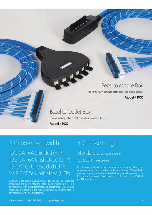 Cablesys Data Center Do It Yourself Cabling System Catalog | PDF