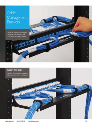 Cablesys Data Center Do It Yourself Cabling System Catalog | PDF