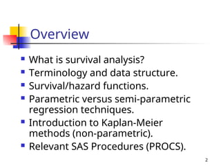 Introduction to Survival Analysis in statistics, Kaplan Meier | PPT