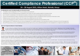 Certified Compliance Professional - August 2015 Nairobi (4) | PPT