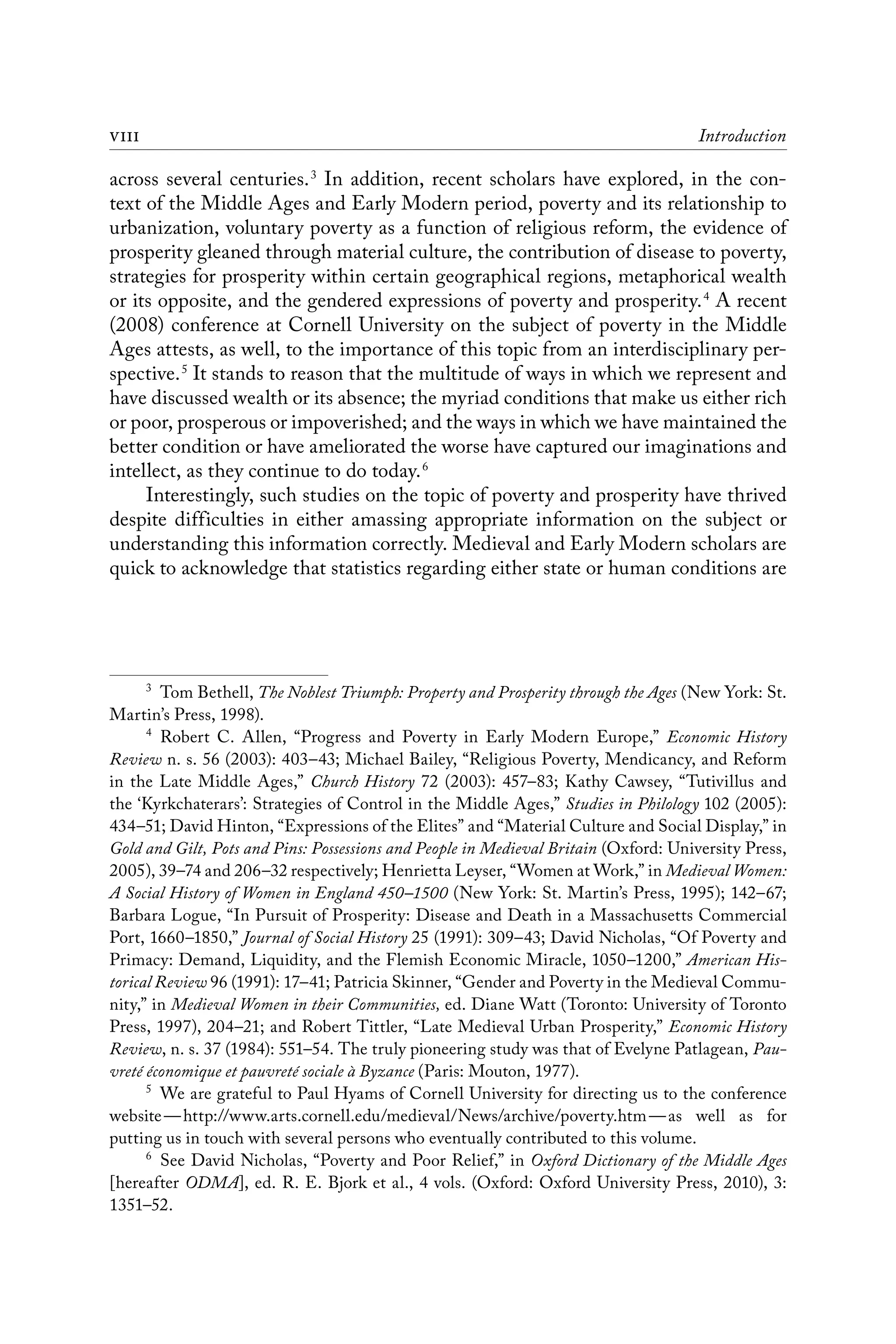 Poverty And Prosperity In The Middle Ages And Renaissance Anne Scott ...