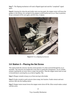 Yo-yo Assembly Machine | PDF