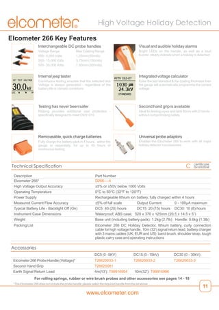 Elcometer holiday detector | PDF