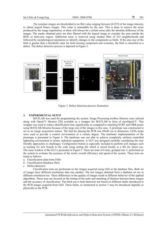 Automated PCB identification and defect-detection system (APIDS) | PDF | Consumer Electronics ...