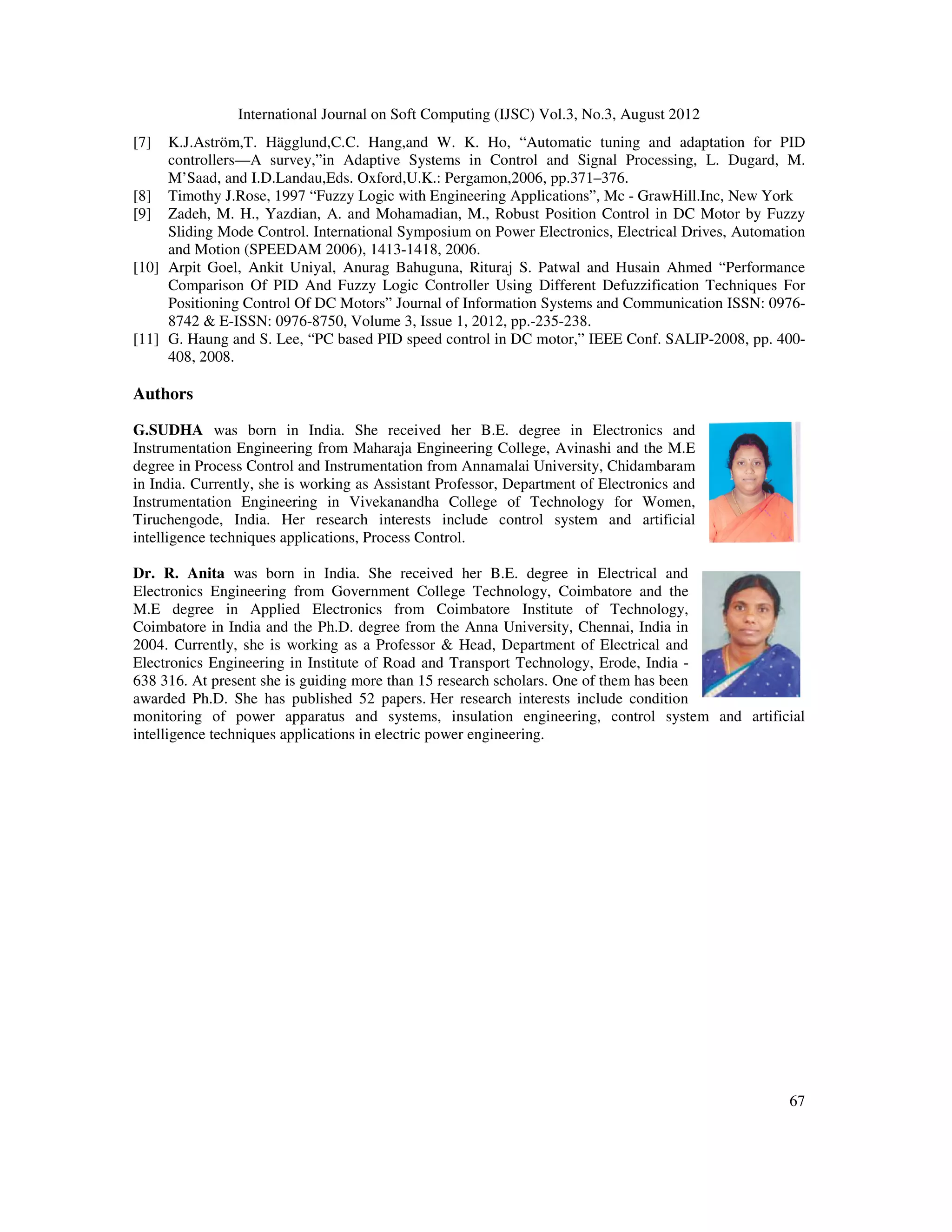 Performance based Comparison between Various Z-N Tuninng PID and Fuzzy Logic PID Controller in ...