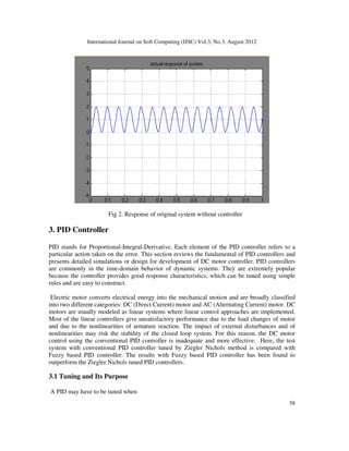 Performance based Comparison between Various Z-N Tuninng PID and Fuzzy Logic PID Controller in ...