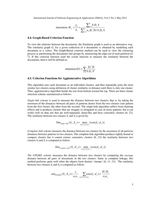 COMPARISON OF HIERARCHICAL AGGLOMERATIVE ALGORITHMS FOR CLUSTERING MEDICAL DOCUMENTS | PDF
