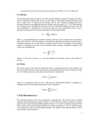COMPARISON OF HIERARCHICAL AGGLOMERATIVE ALGORITHMS FOR CLUSTERING MEDICAL DOCUMENTS | PDF