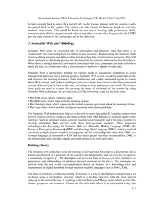 ONTOLOGY-ORIENTED INFERENCE-BASED LEARNING CONTENT MANAGEMENT SYSTEM | PDF