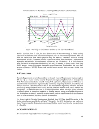 IMPLEMENTATION OF MOSRE FRAMEWORK FOR A WEB APPLICATION - A CASE STUDY | PDF