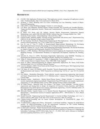 IMPLEMENTATION OF MOSRE FRAMEWORK FOR A WEB APPLICATION - A CASE STUDY | PDF