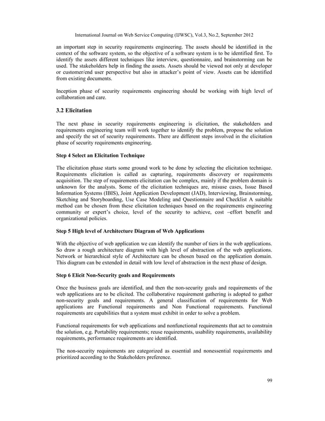 IMPLEMENTATION OF MOSRE FRAMEWORK FOR A WEB APPLICATION - A CASE STUDY | PDF