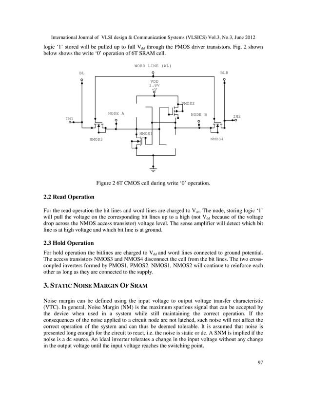 DESIGN AND PERFORMANCE ANALYSIS OF ULTRA LOW POWER 6T SRAM USING ADIABATIC TECHNIQUE | PDF