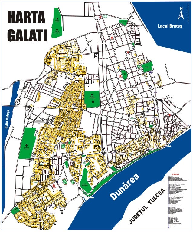 Harta-Galati-pdf.pdf | Europe Travel | Travel Locations