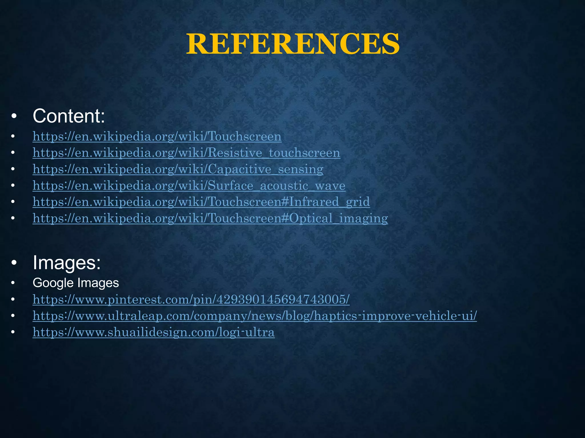 33138_HCI_touch_interfaced_devices.pptx | Operating Systems | Computer Software and Applications