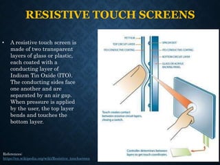 33138_HCI_touch_interfaced_devices.pptx | Operating Systems | Computer ...