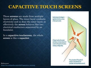 33138_HCI_touch_interfaced_devices.pptx | Operating Systems | Computer ...
