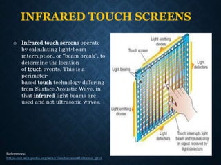 33138_HCI_touch_interfaced_devices.pptx | Operating Systems | Computer ...
