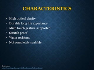 33138_HCI_touch_interfaced_devices.pptx | Operating Systems | Computer Software and Applications
