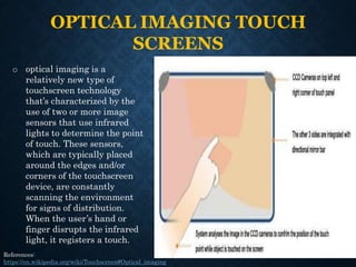 33138_HCI_touch_interfaced_devices.pptx | Operating Systems | Computer ...