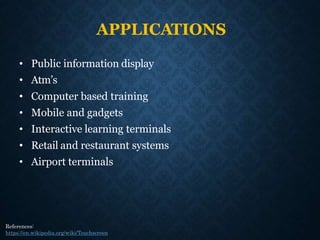 33138_HCI_touch_interfaced_devices.pptx | Operating Systems | Computer ...