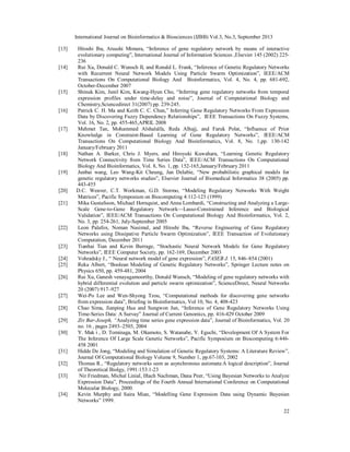 SURVEY ON MODELLING METHODS APPLICABLE TO GENE REGULATORY NETWORK | PDF